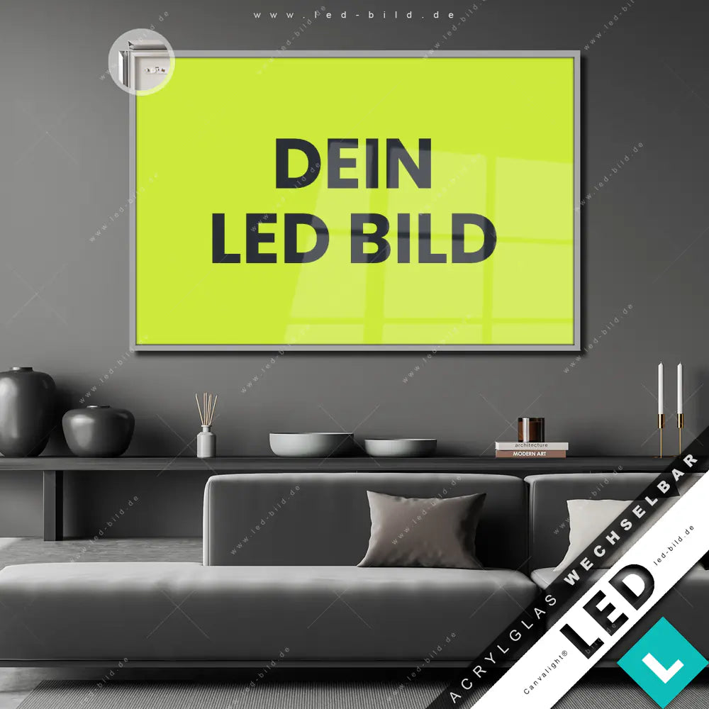 LED Glasbild Canvalight® DIA personalisiertes Motiv | Architektur ...